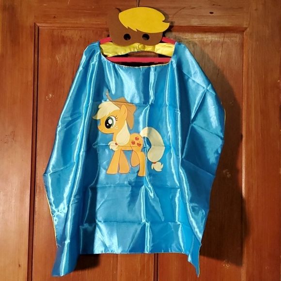 Costumes | Newapplejack My Little Pony Cape With Mask | Poshmark